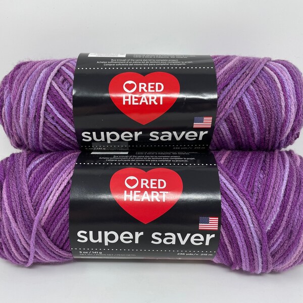 Red Heart Yarn - Etsy