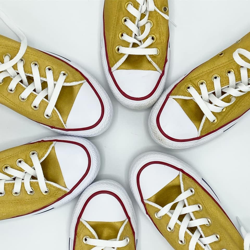 Custom Converse - Etsy