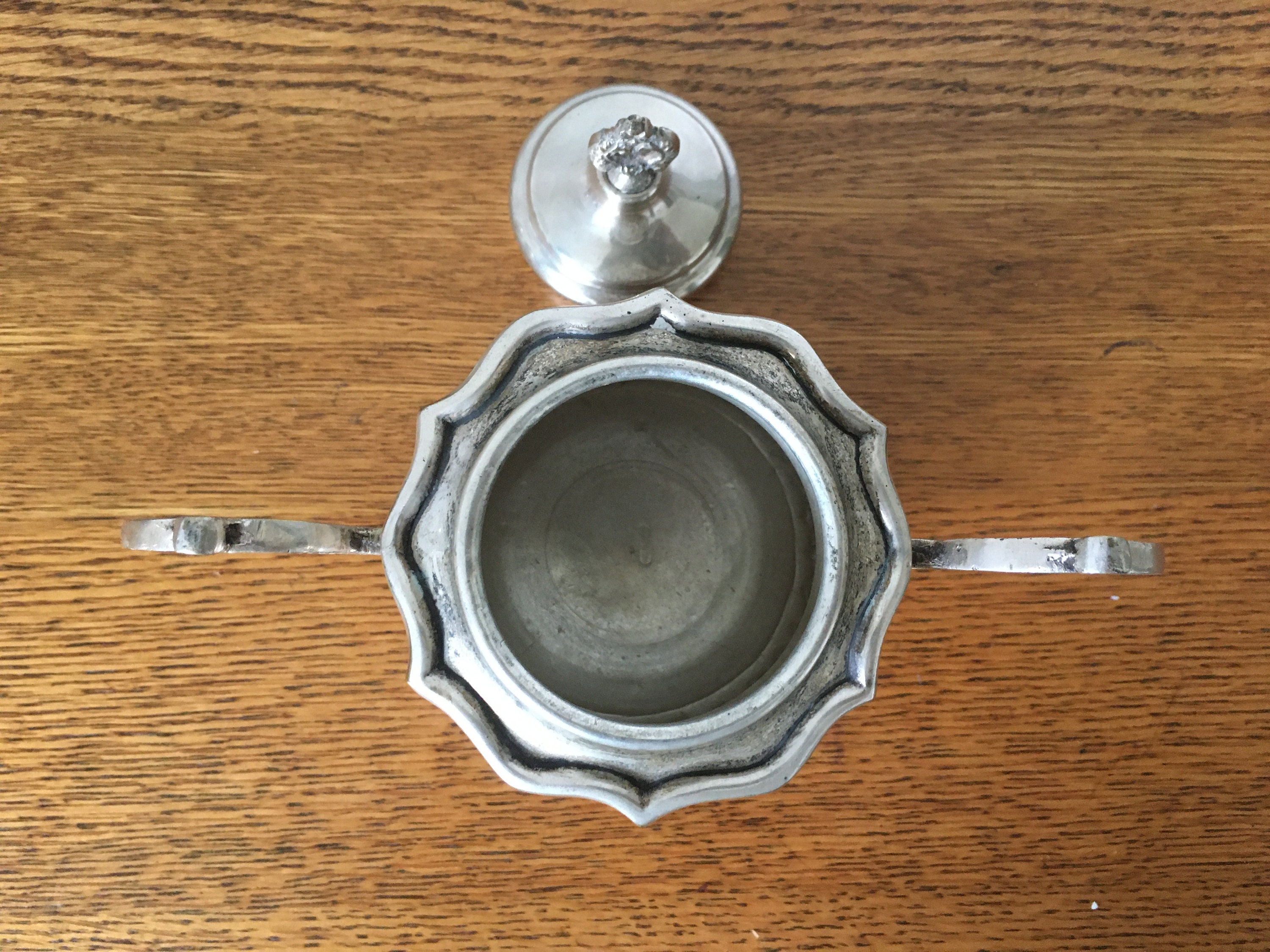 Ornate Antique German Silver Tea Set W/ Teapot Creamer and - Etsy