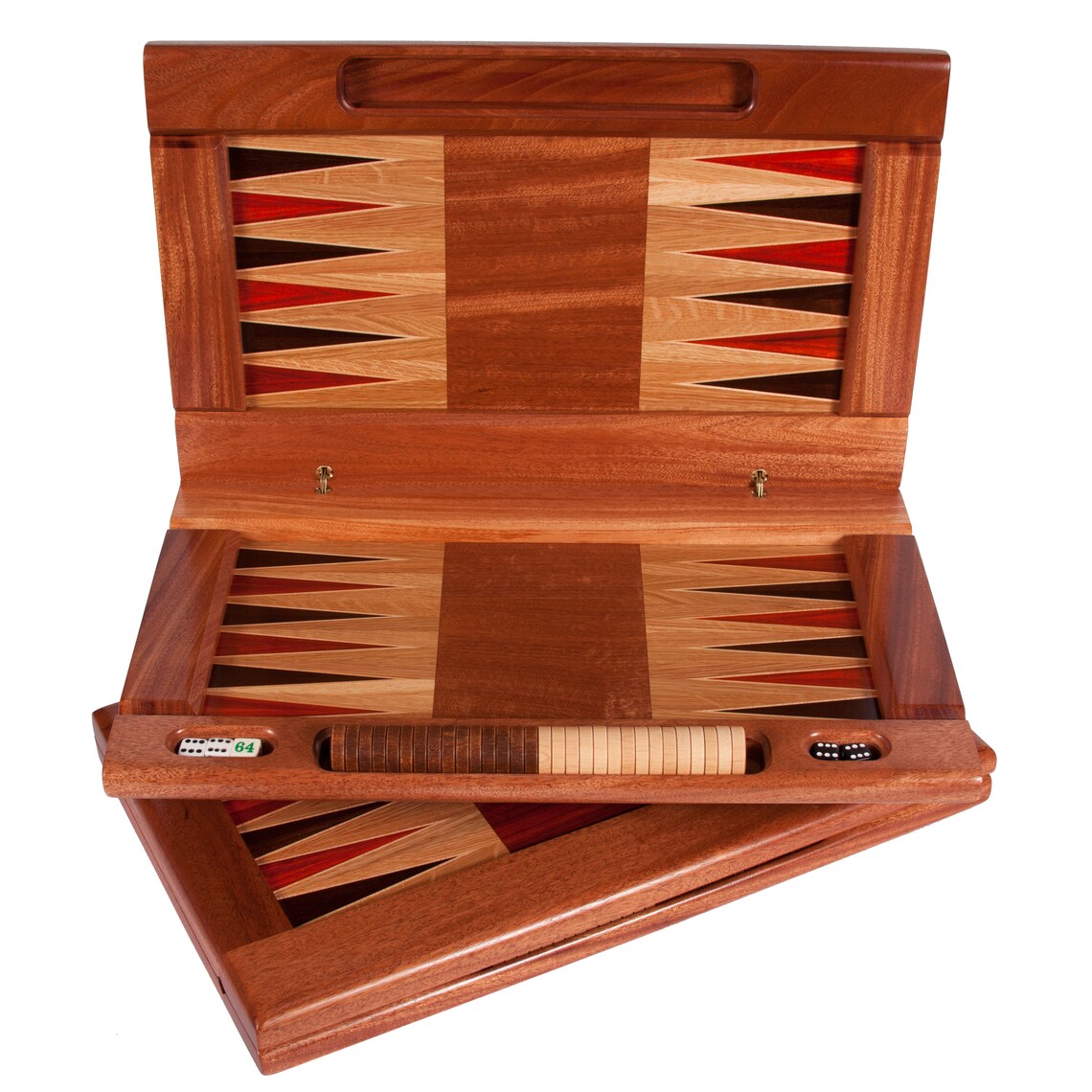 Solid Exotic Hardwood Backgammon Board - Etsy