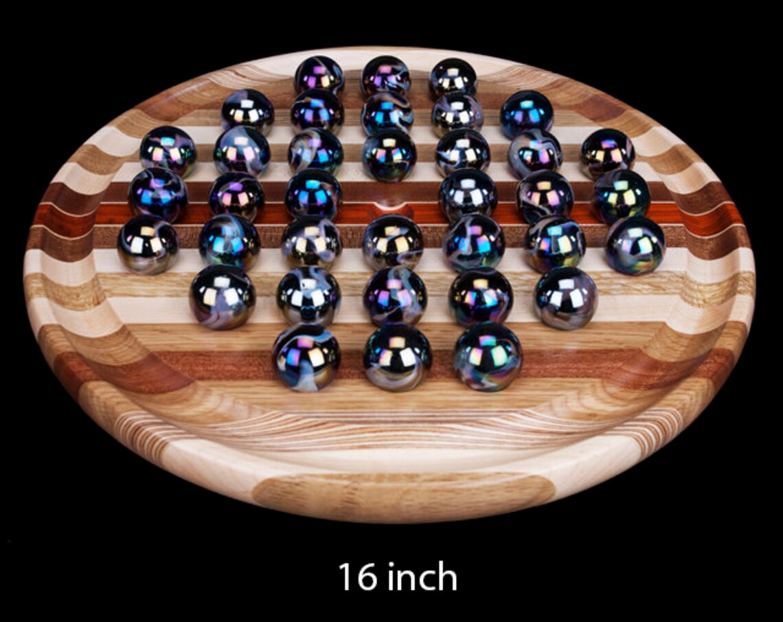 Marble Solitaire | Etsy