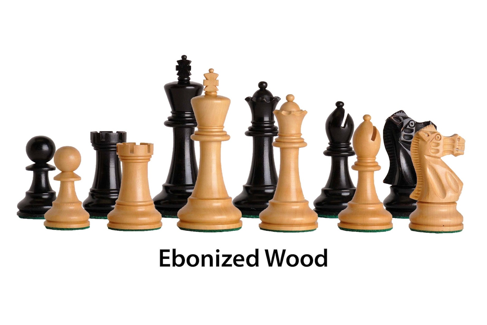 Solid Hardwood Chess Board, Chess Pieces & Box - Etsy