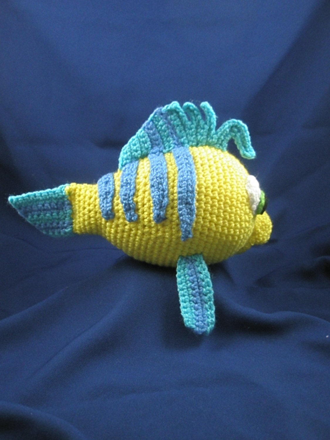 Flounder the Friendly Fish - Instant Download- Pattern Only - PDF - Etsy