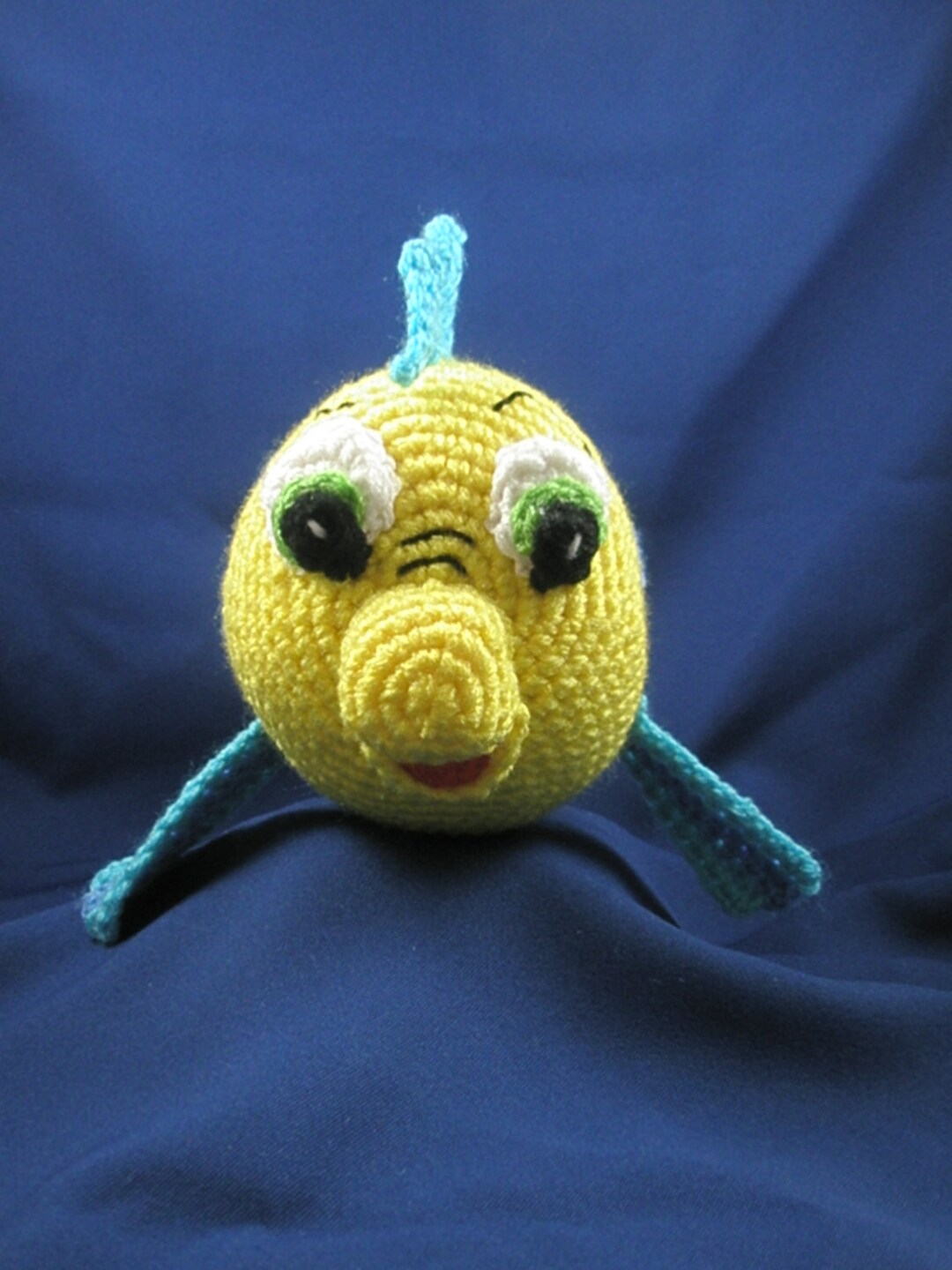 Flounder the Friendly Fish - Instant Download- Pattern Only - PDF - Etsy