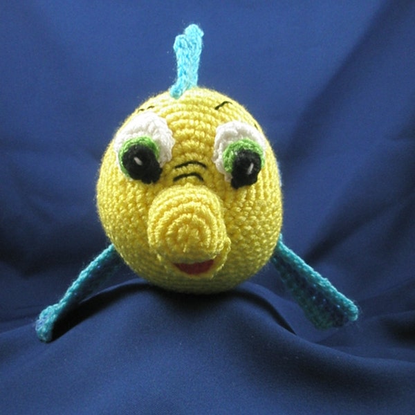 Flounder Crochet Pattern - Etsy