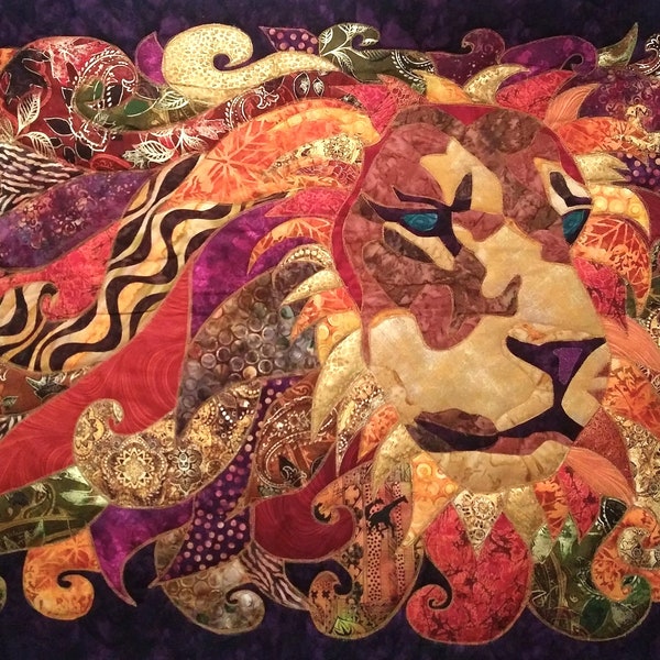 Lion Quilt - Etsy