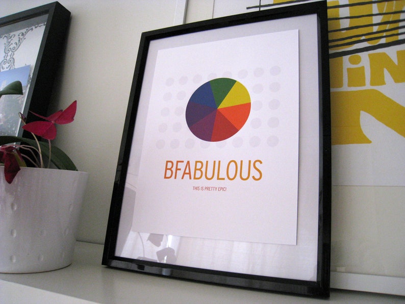 Bachelor of Fine Arts (BFA) Print - Etsy