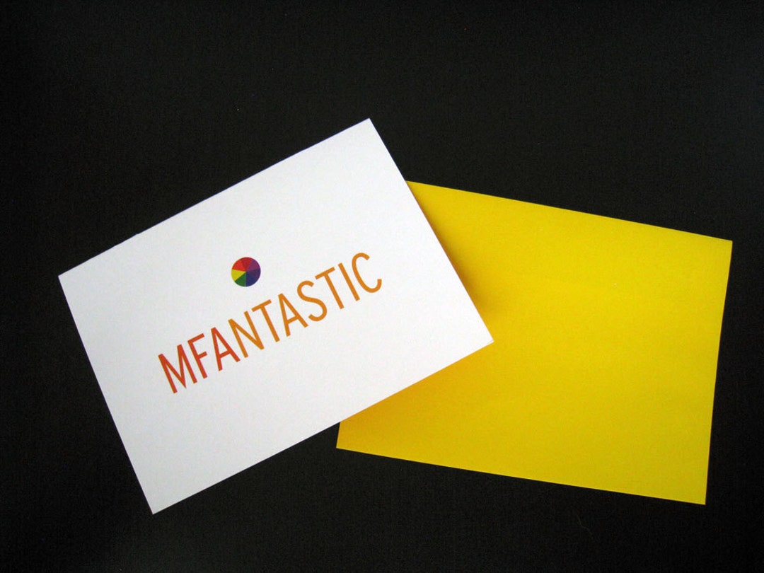 Master of Fine Arts (MFA) Card - Etsy