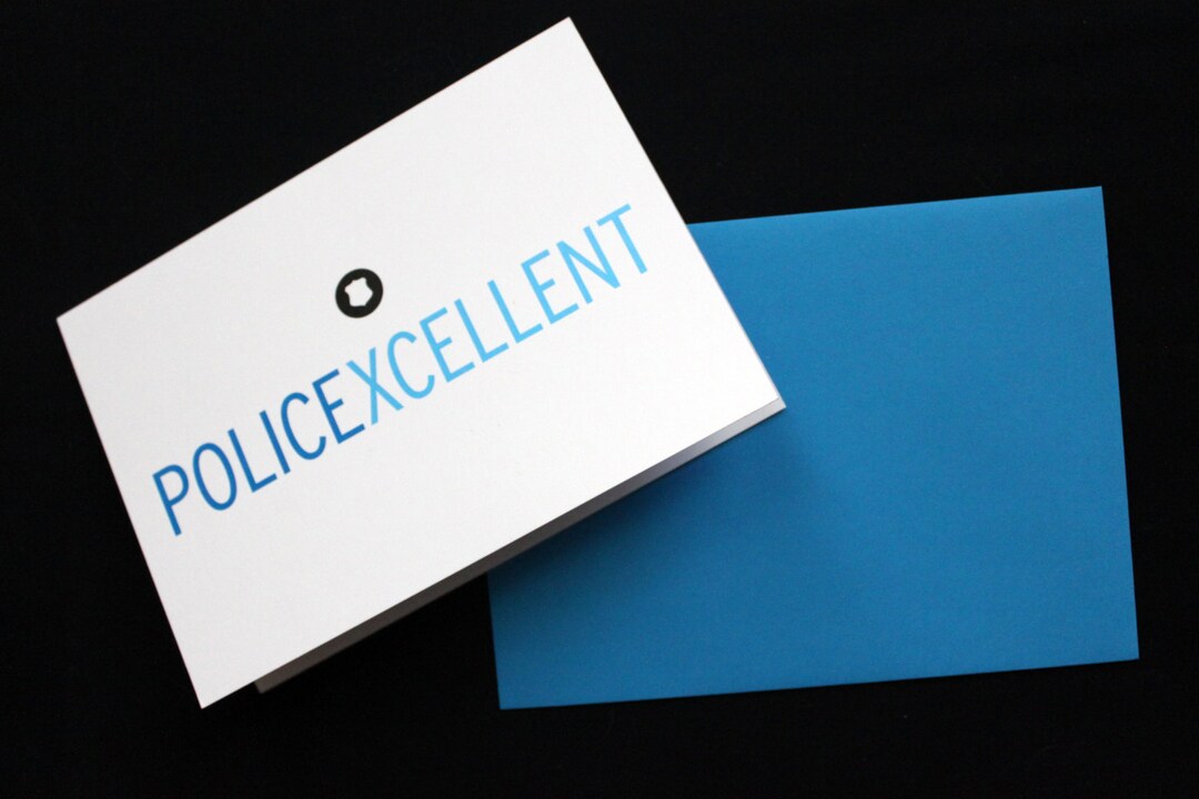 Police Card - Etsy