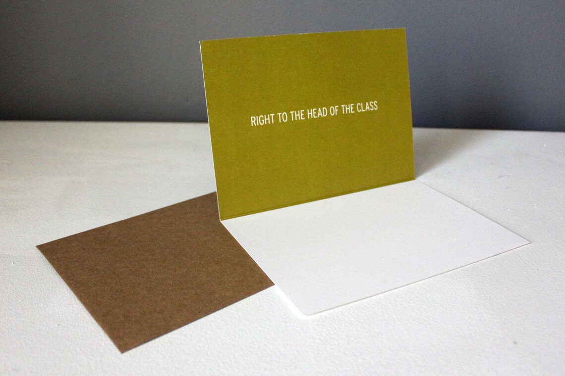 Masters of Education m.ed Card - Etsy