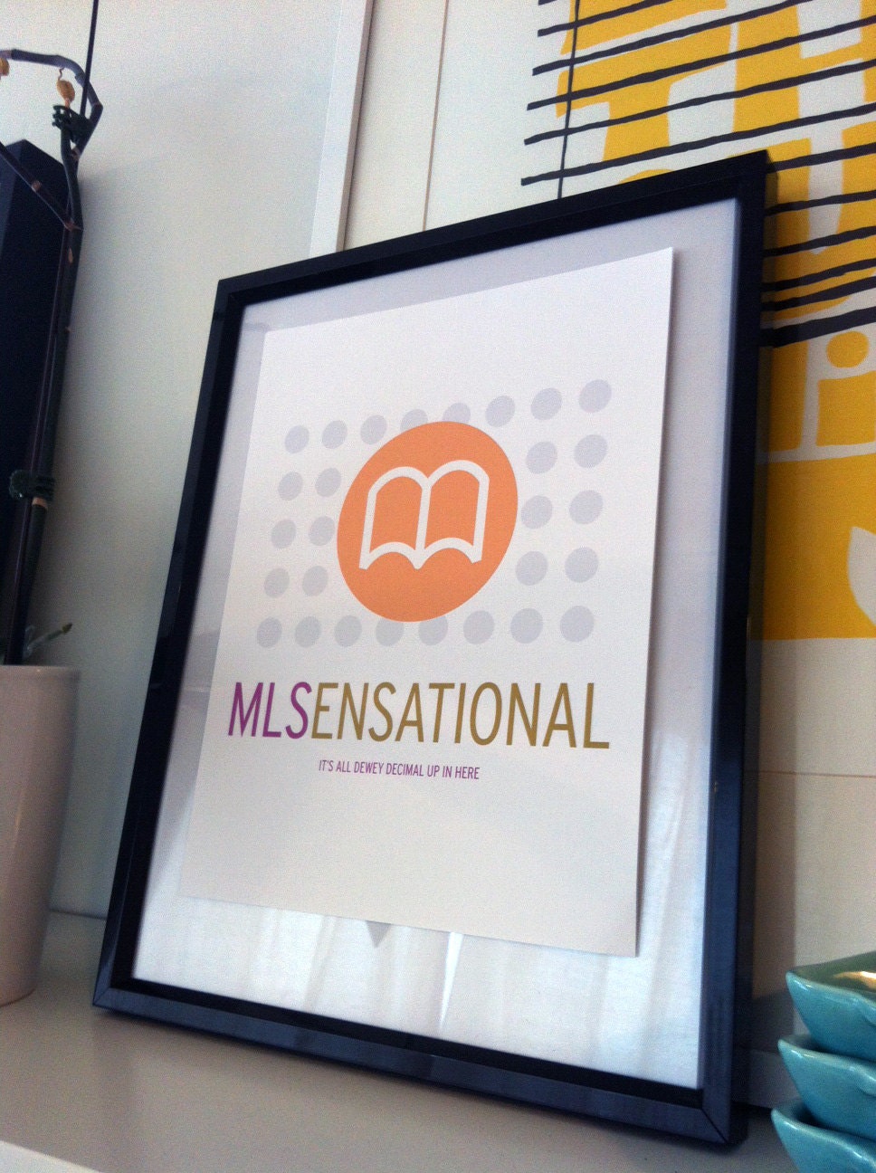 Master of Library Science (MLS) Print - Etsy