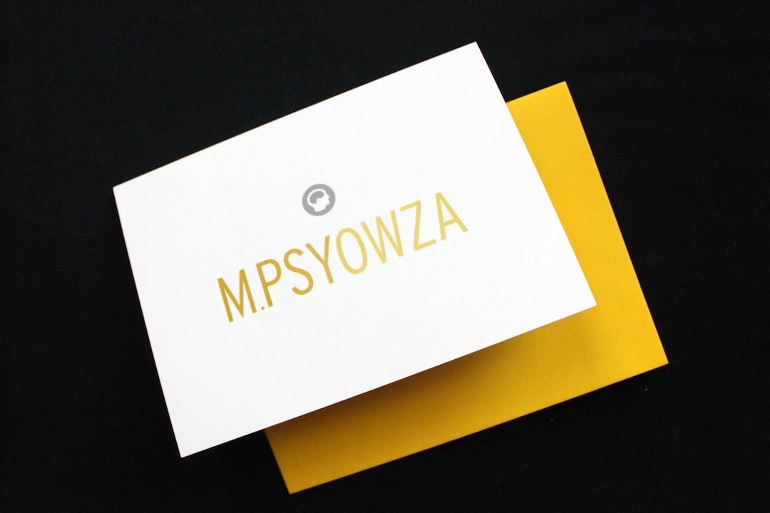 Masters of Psychology (M.PSY) Card - Etsy