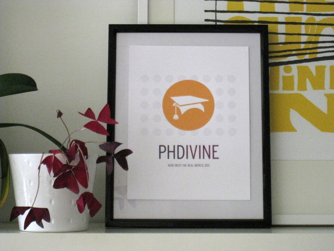 Doctor of Philosophy (phd) Print - Etsy