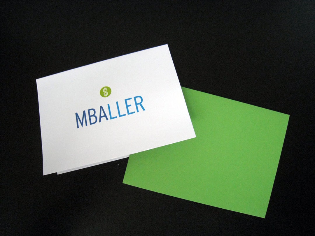 Master of Business Administration (MBA) Card - Etsy