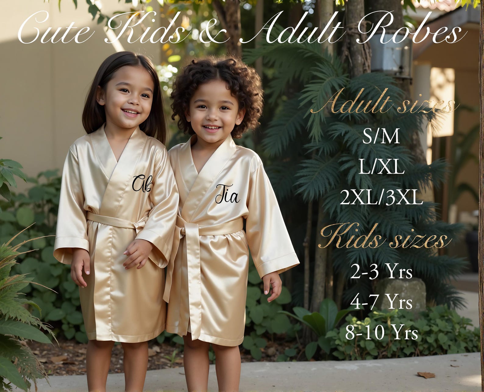 Softest Silky Bridesmaid Robes for Bridal Party in Light Yellow ...
