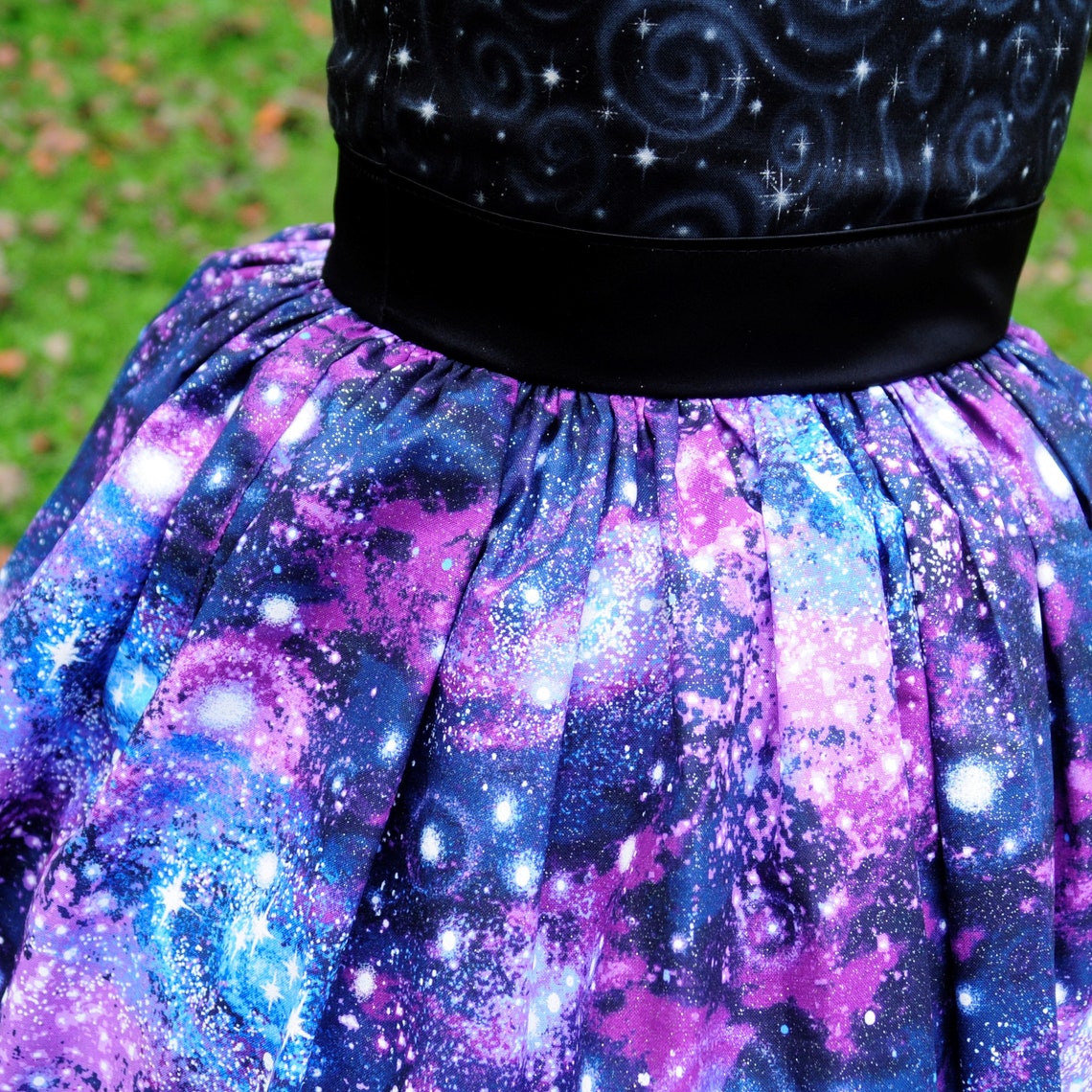 Galaxy Dress for Girls 12m Girls 8 | Etsy