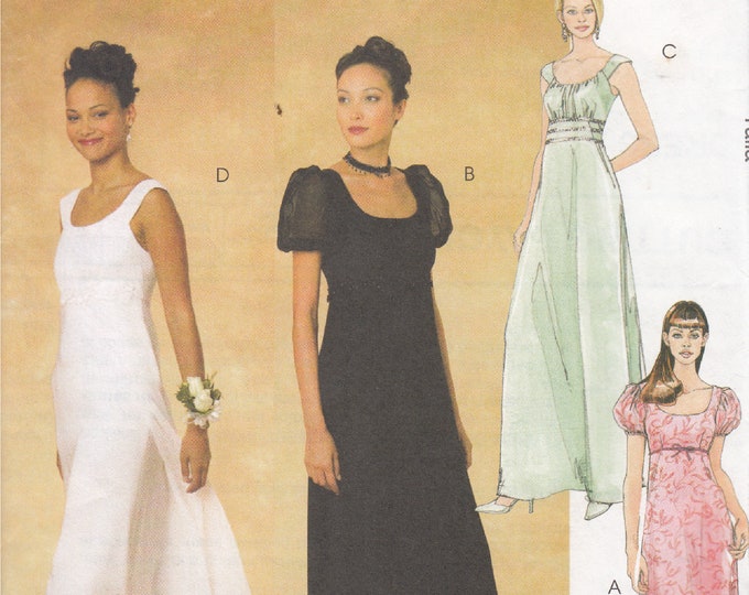 Vintage Mccall's 3954 Sewing Pattern Evening Elegance Dresses Size 12 14 16 18 Uncut - Etsy