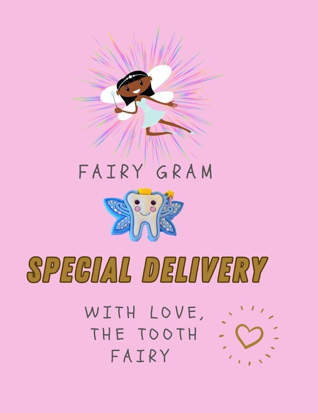 Magical Tooth Fairy Cards – 7 Printable Designs for Kids | Digital ...