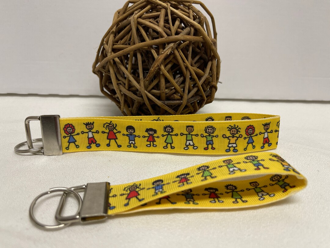 Matching Grosgrain Ribbon Keychains for Mothers and Daughters Stylish ...