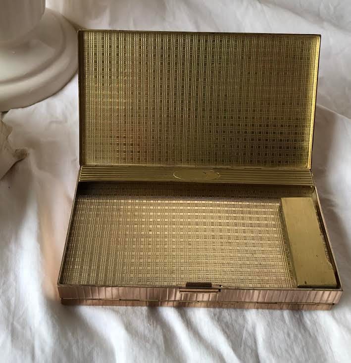 Vintage Evans Box Style Evening Compact Purse With Detachable Inner ...
