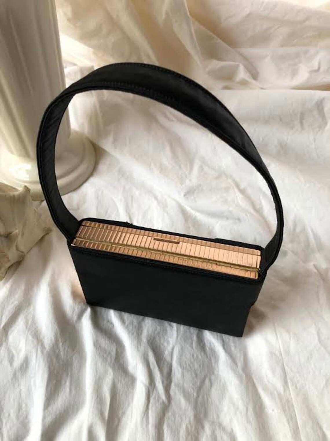 Vintage Evans Box Style Evening Compact Purse With Detachable Inner ...