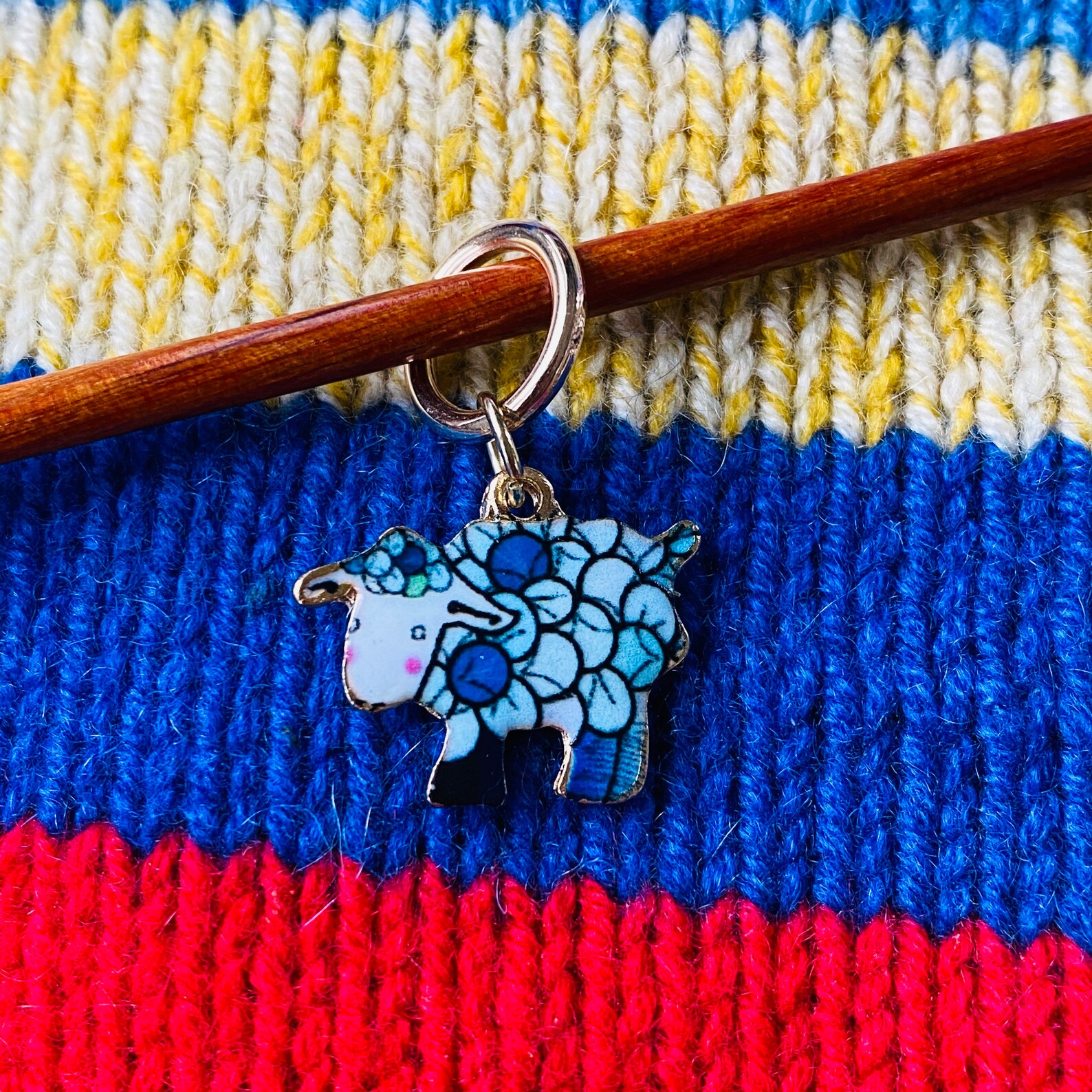 Sheep Progress Marker/stitch Marker Choice of 4 or Set of 4 | Etsy