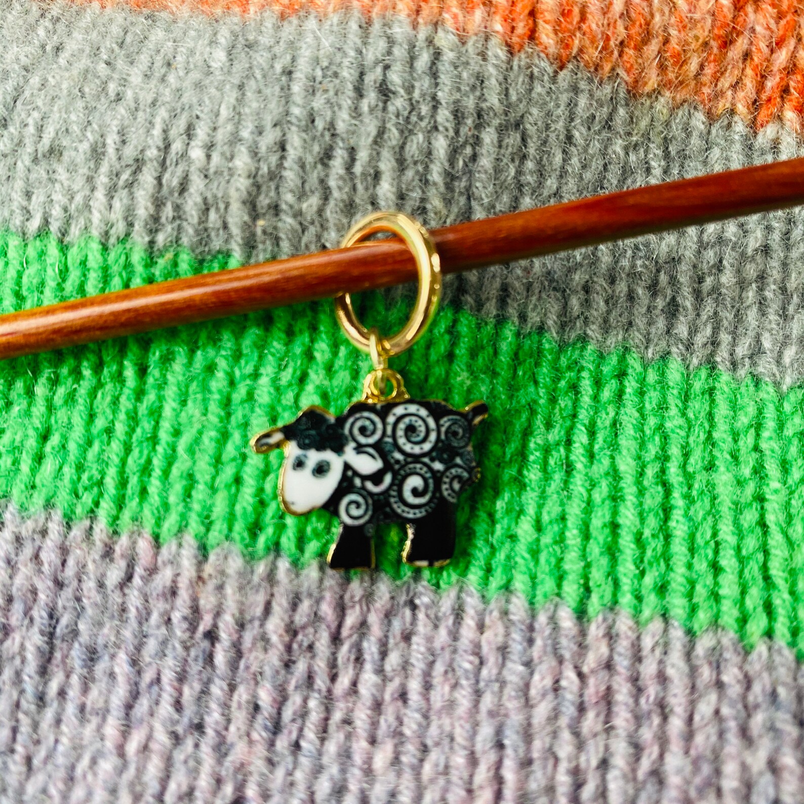 Sheep Progress Marker/stitch Marker Choice of 4 or Set of 4 | Etsy