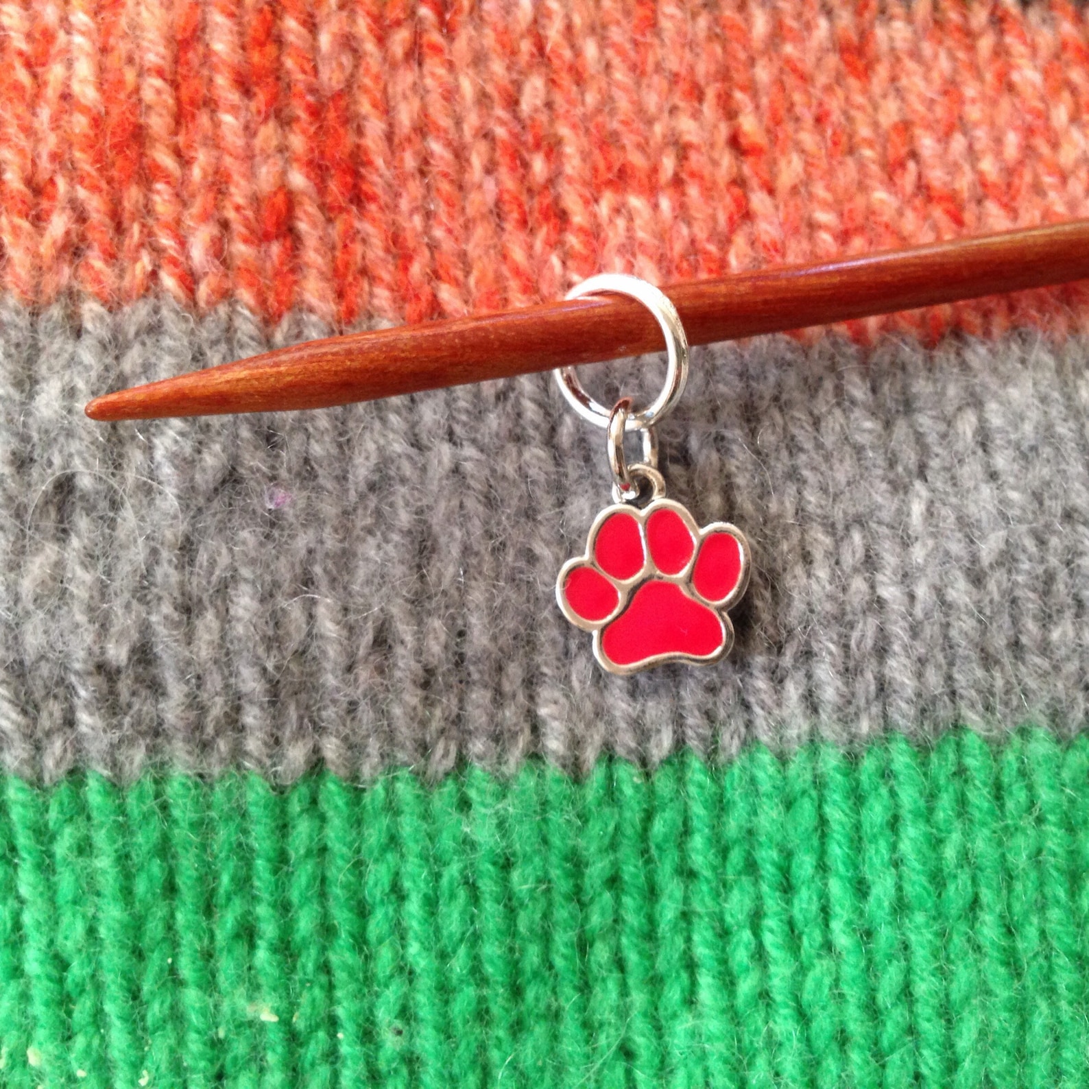 Dog Paw Cat Paw Stitch Marker Set 12 Snag Free Animal Paw - Etsy