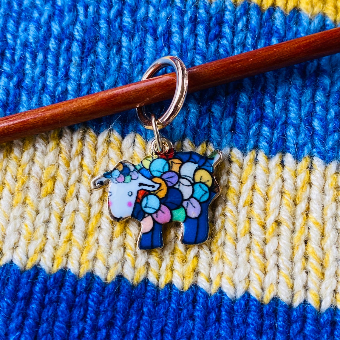 Sheep Progress Marker/stitch Marker, Choice of 4 or Set of 4, Zipper ...