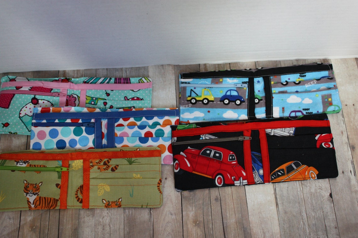 My First Wallet Toddler Child Boys Girls Bifold Wallet | Etsy