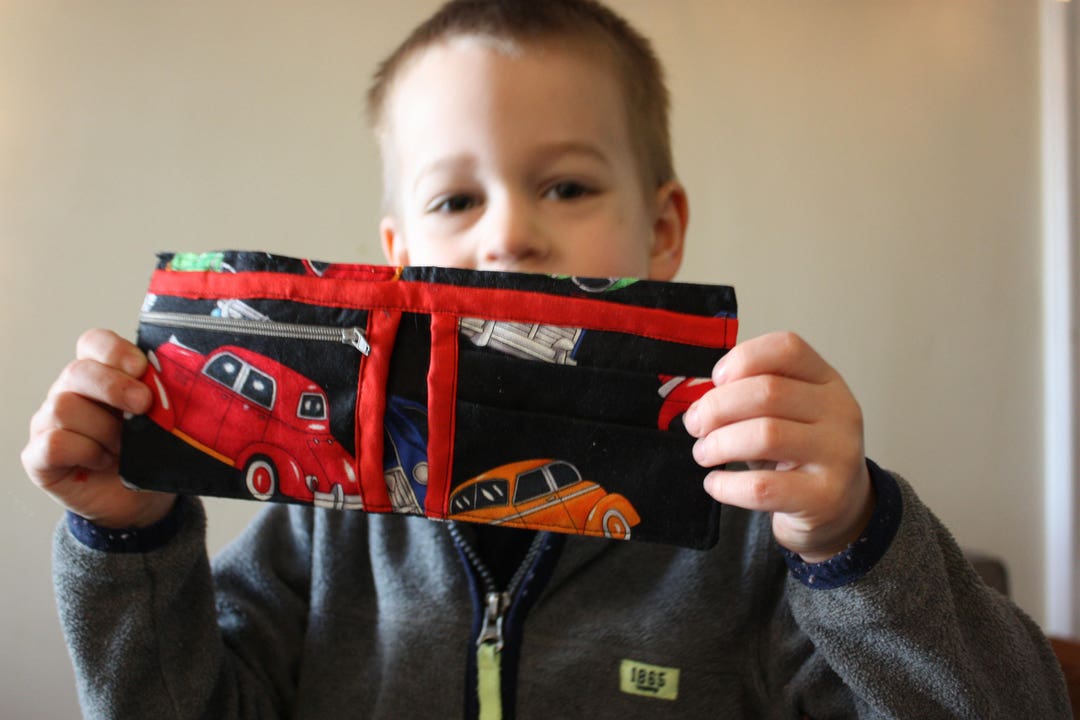 My First Wallet Toddler Child Boys Girls Bifold Wallet - Etsy