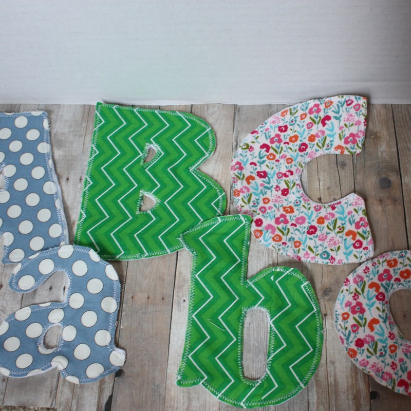 Fabric Alphabet - Etsy
