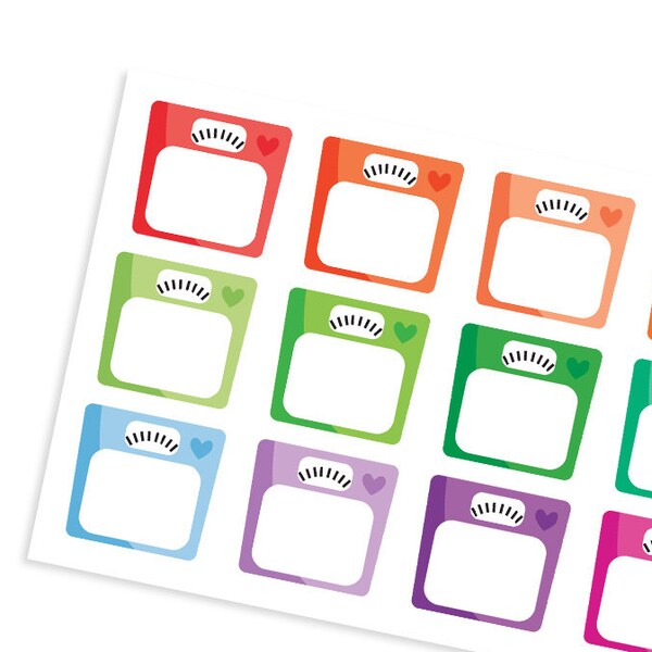 Scale Stickers - Etsy