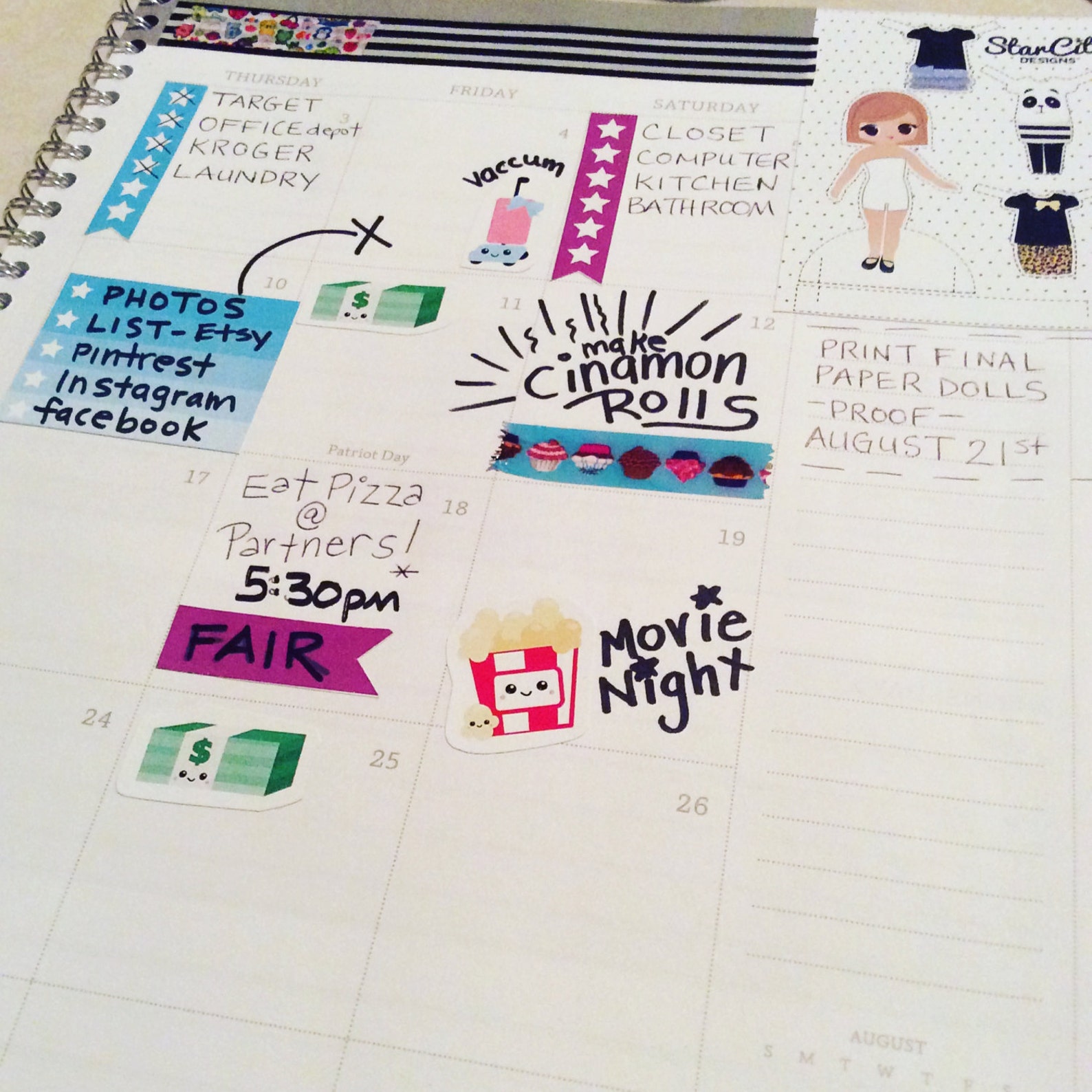 Printable Kawaii Stickers Kawaii Planner Stickers Any | Etsy