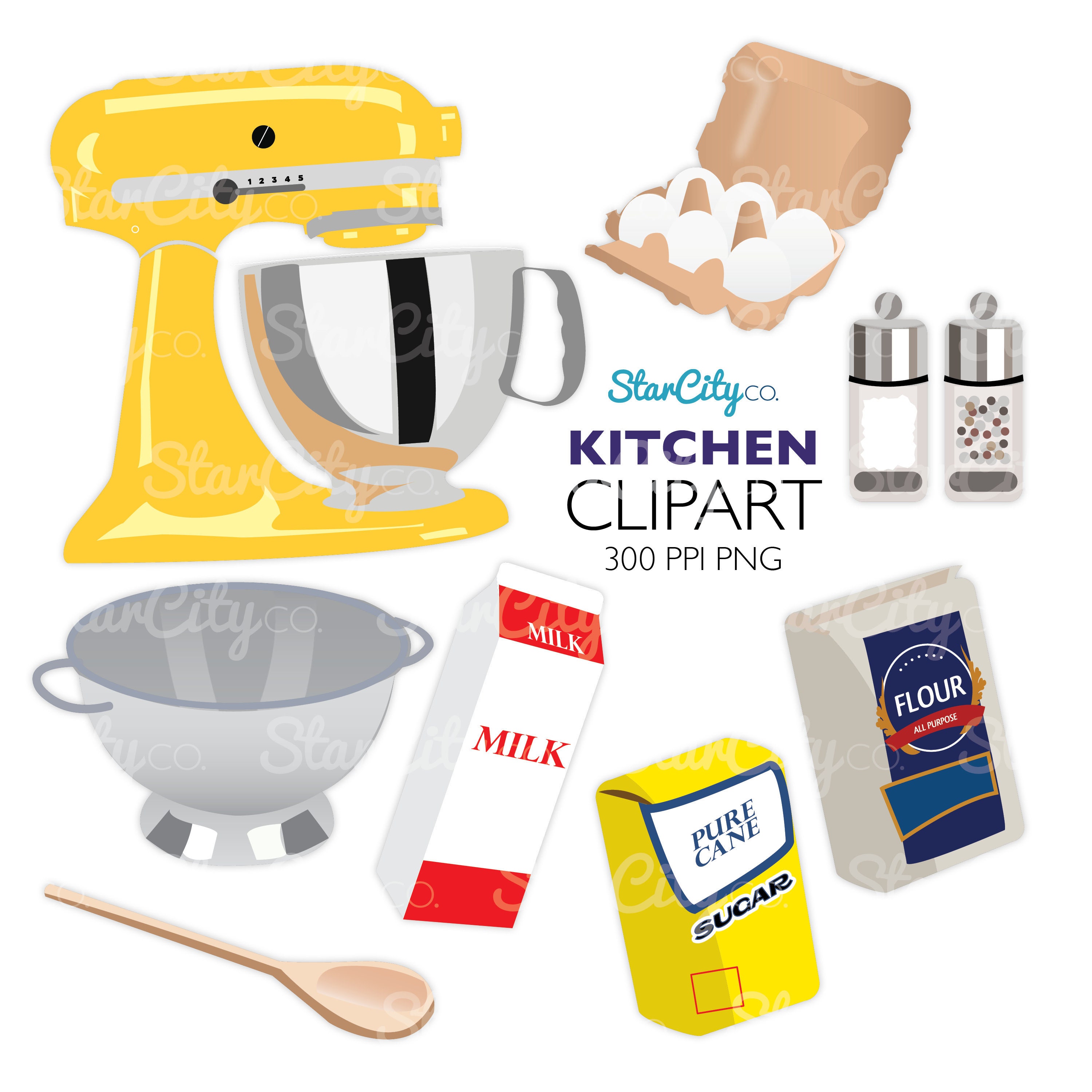 Chef Tools Clipart
