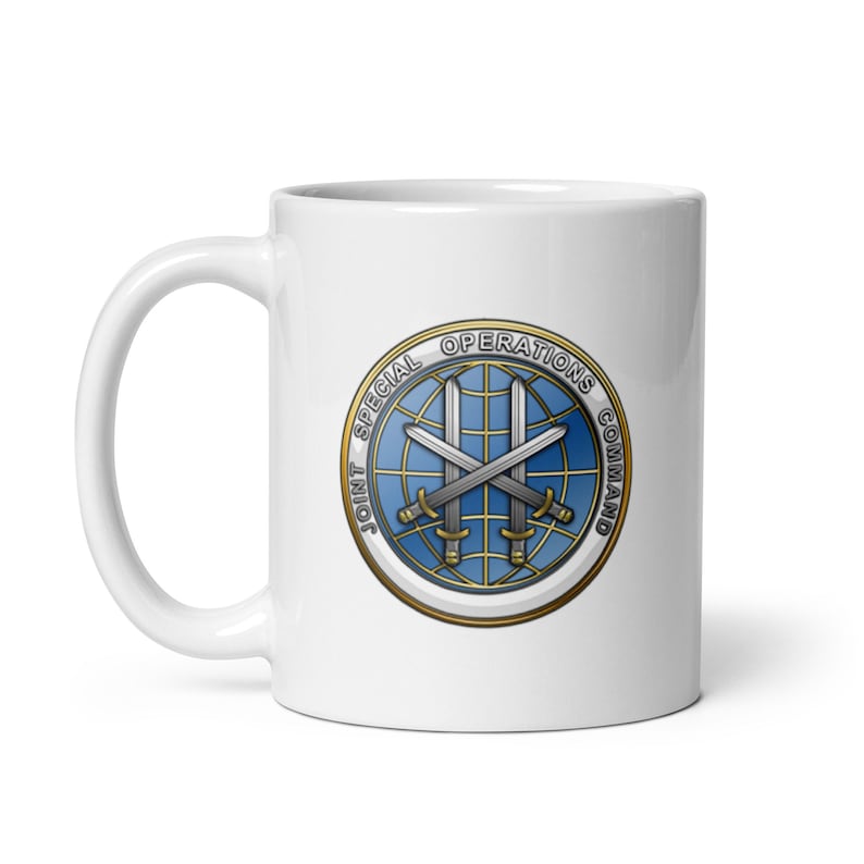 Joint Special Operations Command USMC US Marines White Glossy Mug JSOC ...