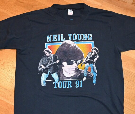 1991 NEIL YOUNG vintage Rare original 80's 90's Tour … - Gem