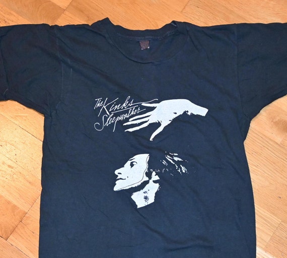 1977 THE KINKS vintage Rare 70's Sleepwalker Concert … - Gem