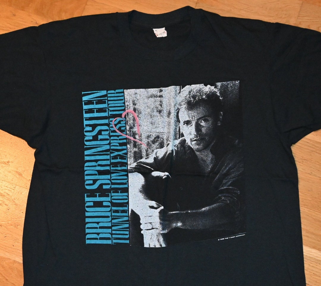 1980's BRUCE SPRINGSTEEN Vintage Rare Concert 1988 Tour Original Rock ...