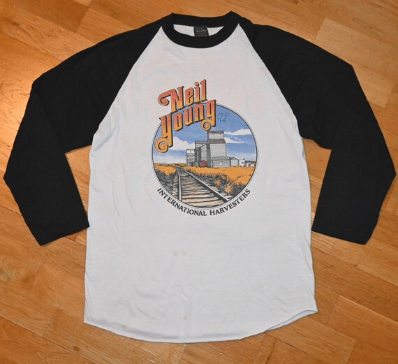 1985 NEIL YOUNG vintage Rare 80's Tour original conce… - Gem