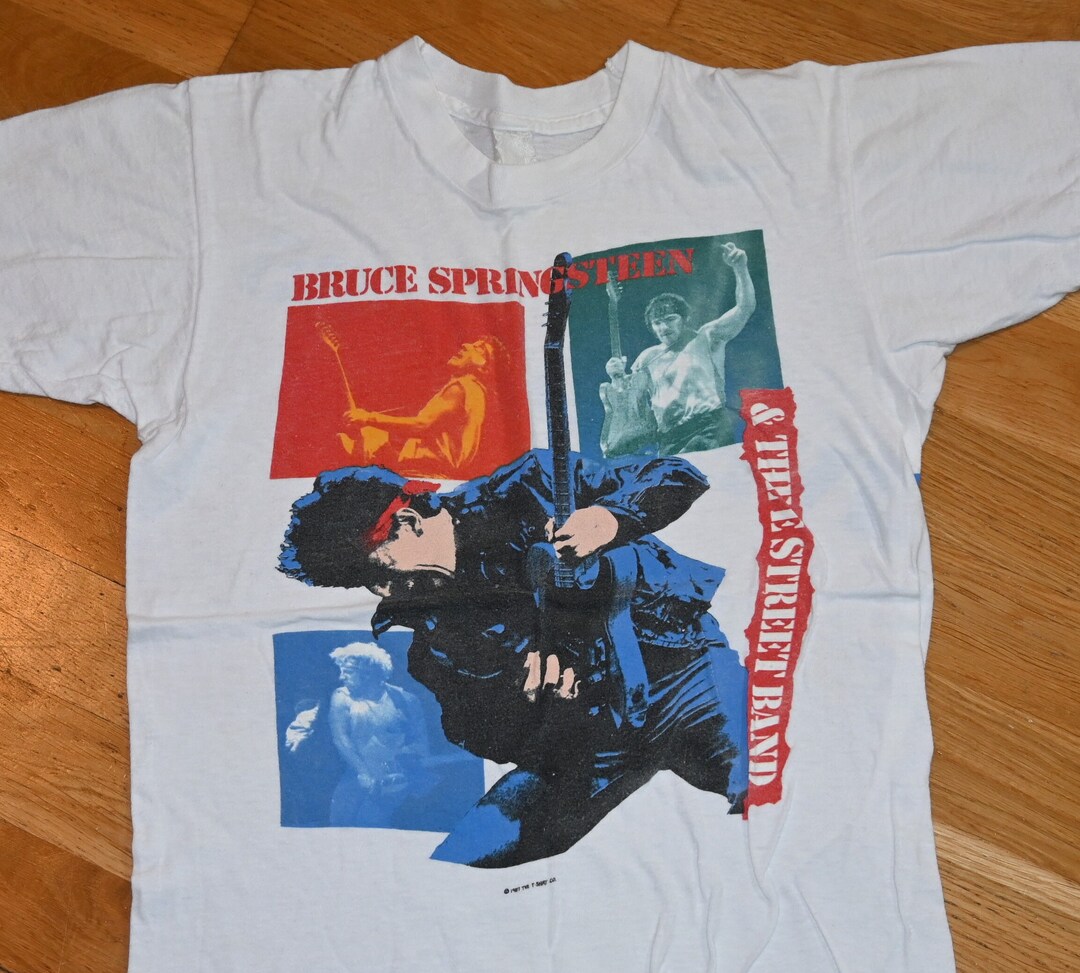 1980's BRUCE SPRINGSTEEN Vintage Concert 1987 Tour Rare Original Rock ...