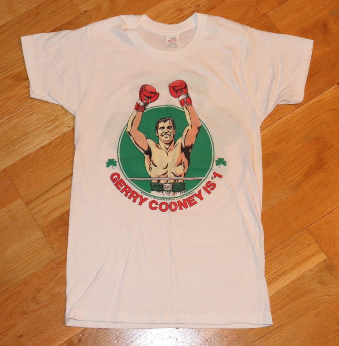 1982 Irish GERRY COONEY Vintage 80's Fight Fighter Rare Original Boxing ...