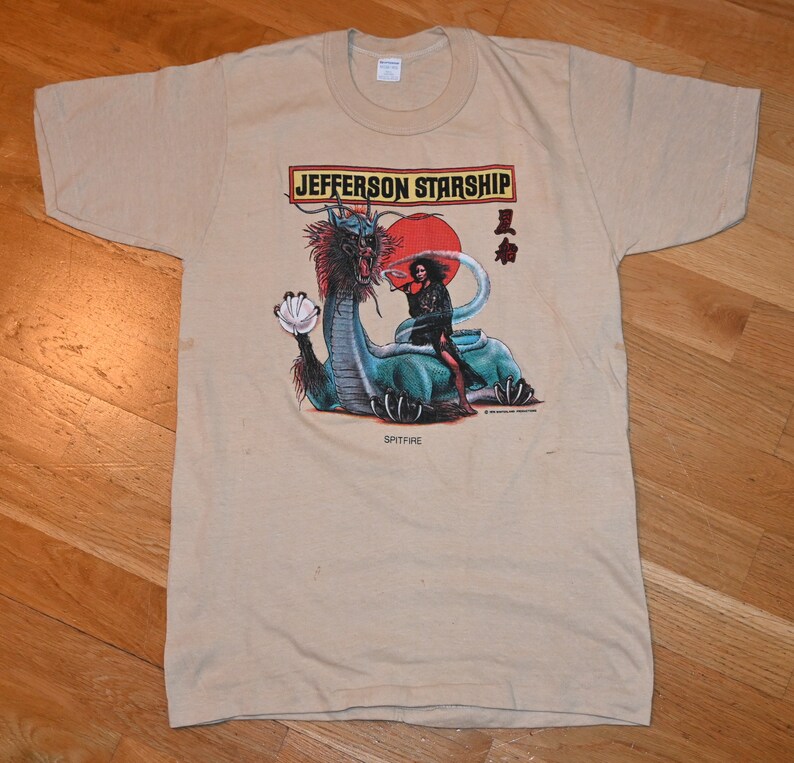 1976 JEFFERSON STARSHIP Vintage Rare! 70's Tour Concert Original Rock ...