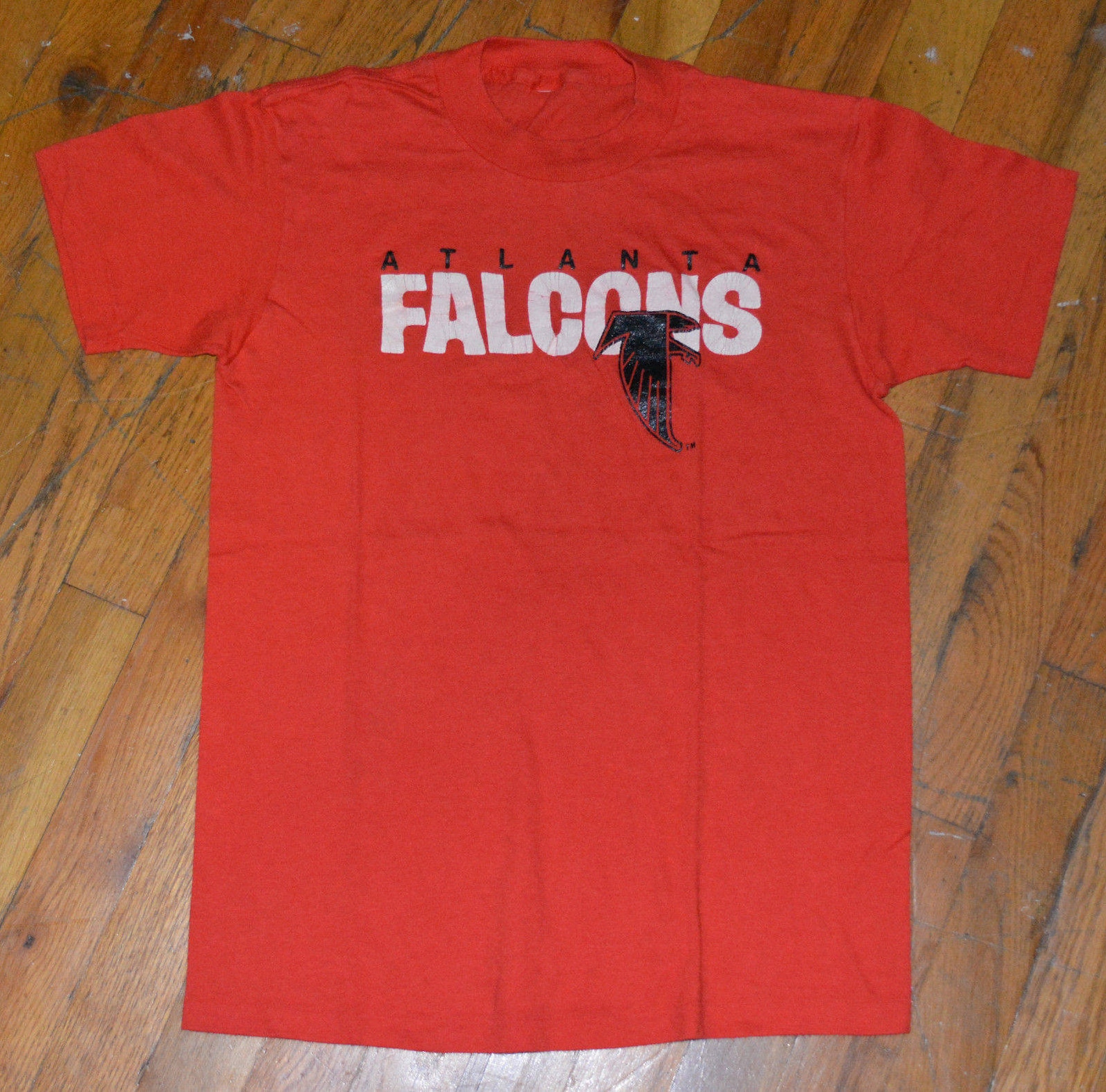 1980's ATLANTA FALCONS Vintage Original NFL Football Red | Etsy