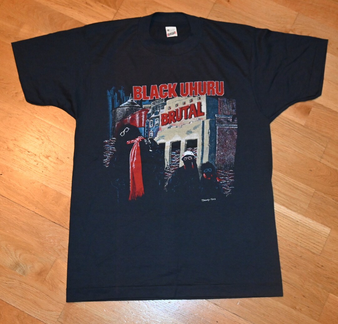 1986 BLACK UHURU vintage reggae Sly And Robbie album promo concert tour ...