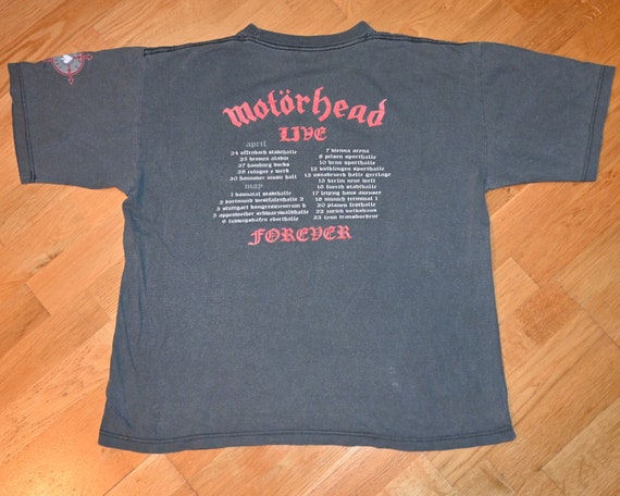 1995 MOTORHEAD vintage Rare 90's Euro Europe Tour ori… - Gem
