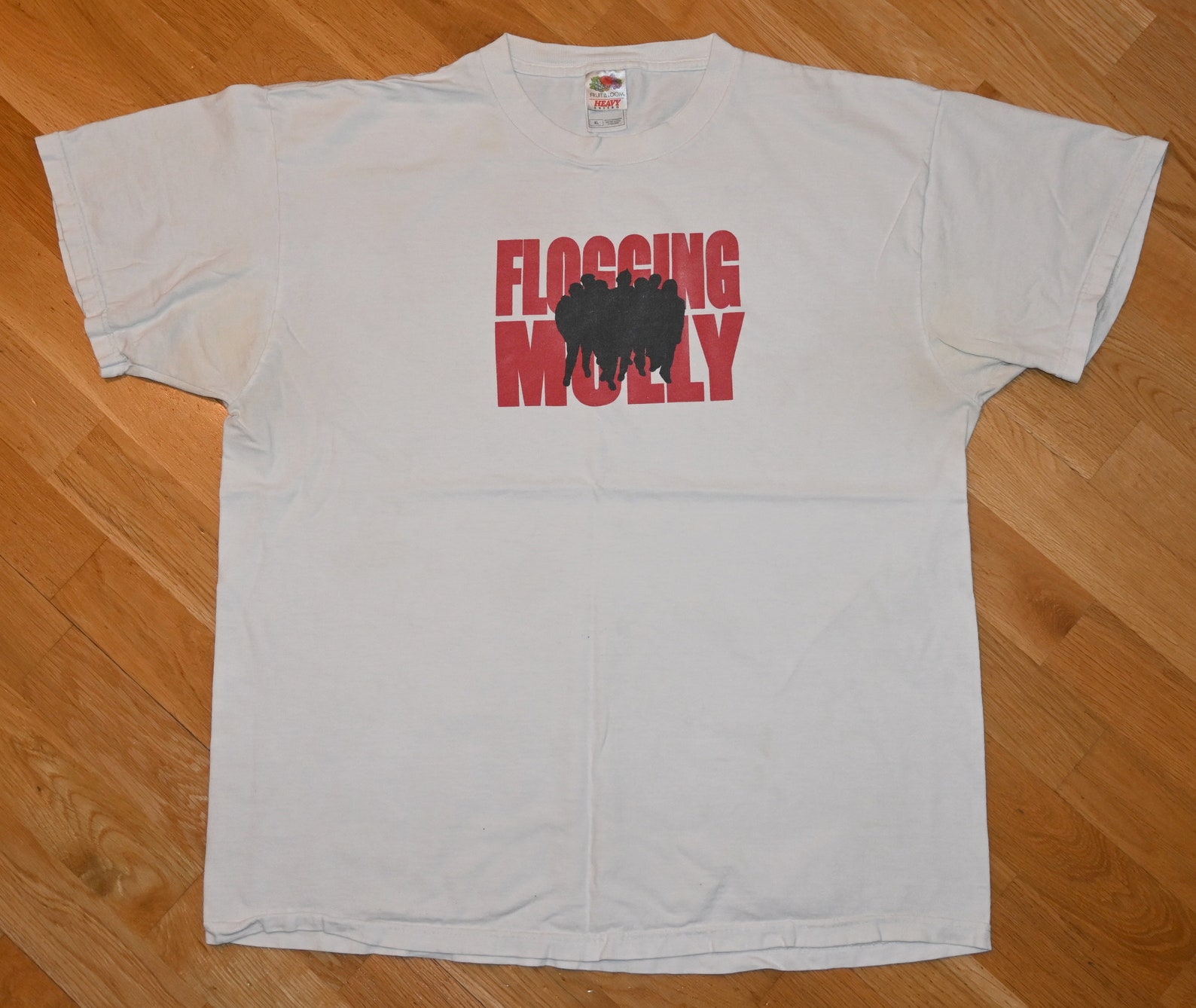 1990's 2000's FLOGGING MOLLY Rock Concert Tour Irish Punk-rock Tee T ...