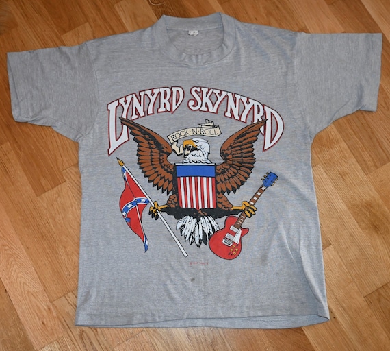 1980's LYNYRD SKYNYRD vintage original concert 1987 T… - Gem