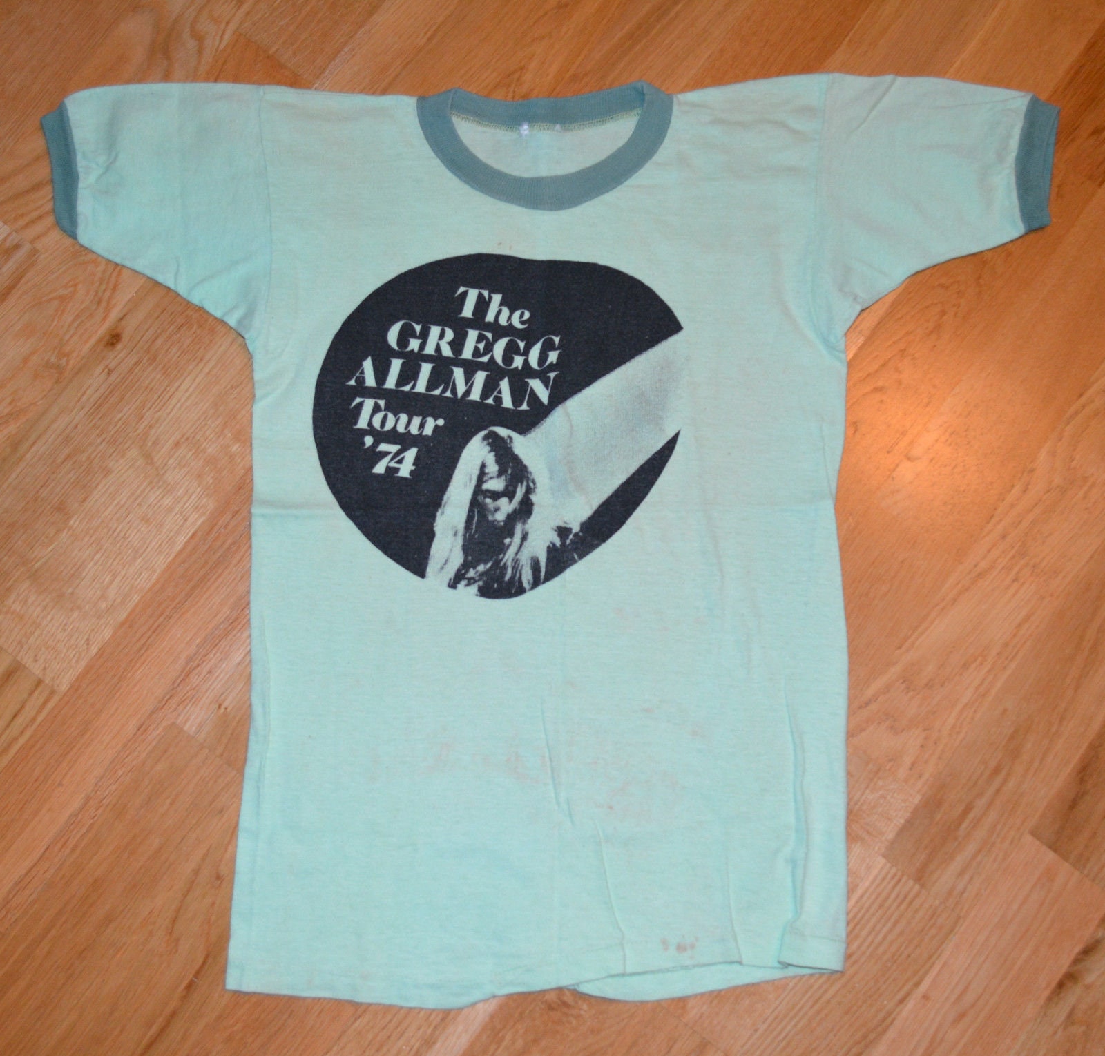 1974 GREGG ALLMAN / the Allman Brothers Band Vintage Concert Tour ...