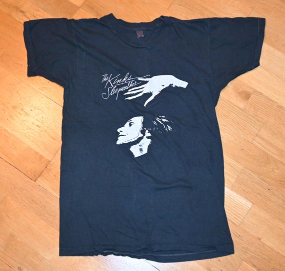 1977 THE KINKS vintage Rare 70's Sleepwalker Concert … - Gem
